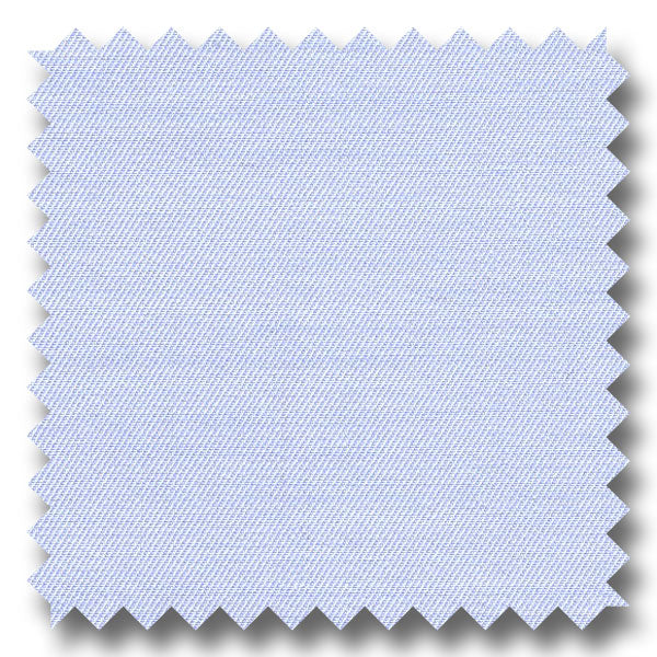Light Blue Solid 200 2Ply Broadcloth - Custom Dress Shirt – The Custom ...