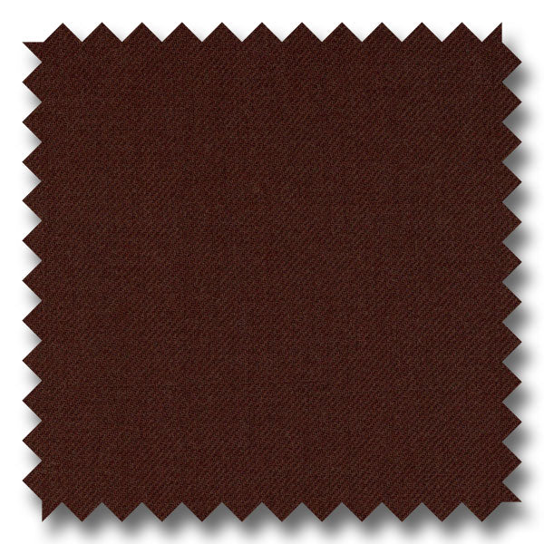 Solid Dark Brown Gabardine – The Custom Shop Clothiers