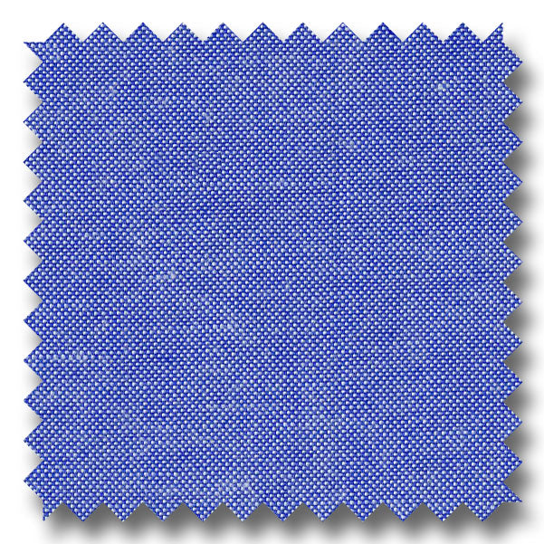 Dark Blue Pinpoint Oxford Solid Blend - Custom Dress Shirt – The Custom ...